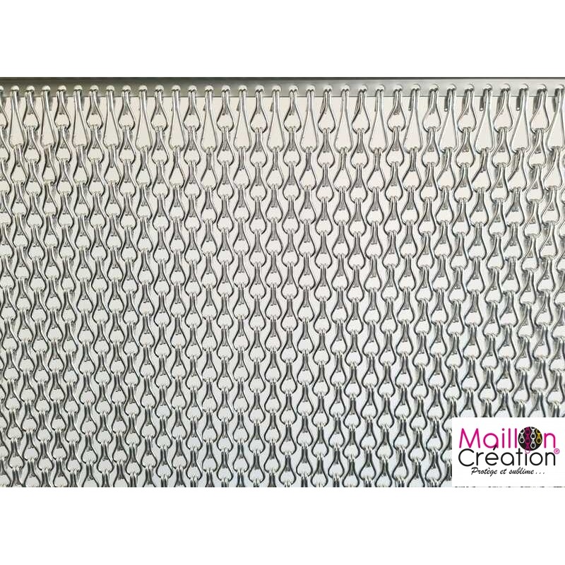 Rideau chaînette MC® Quinconce 100 sur mesure | anti-mouches