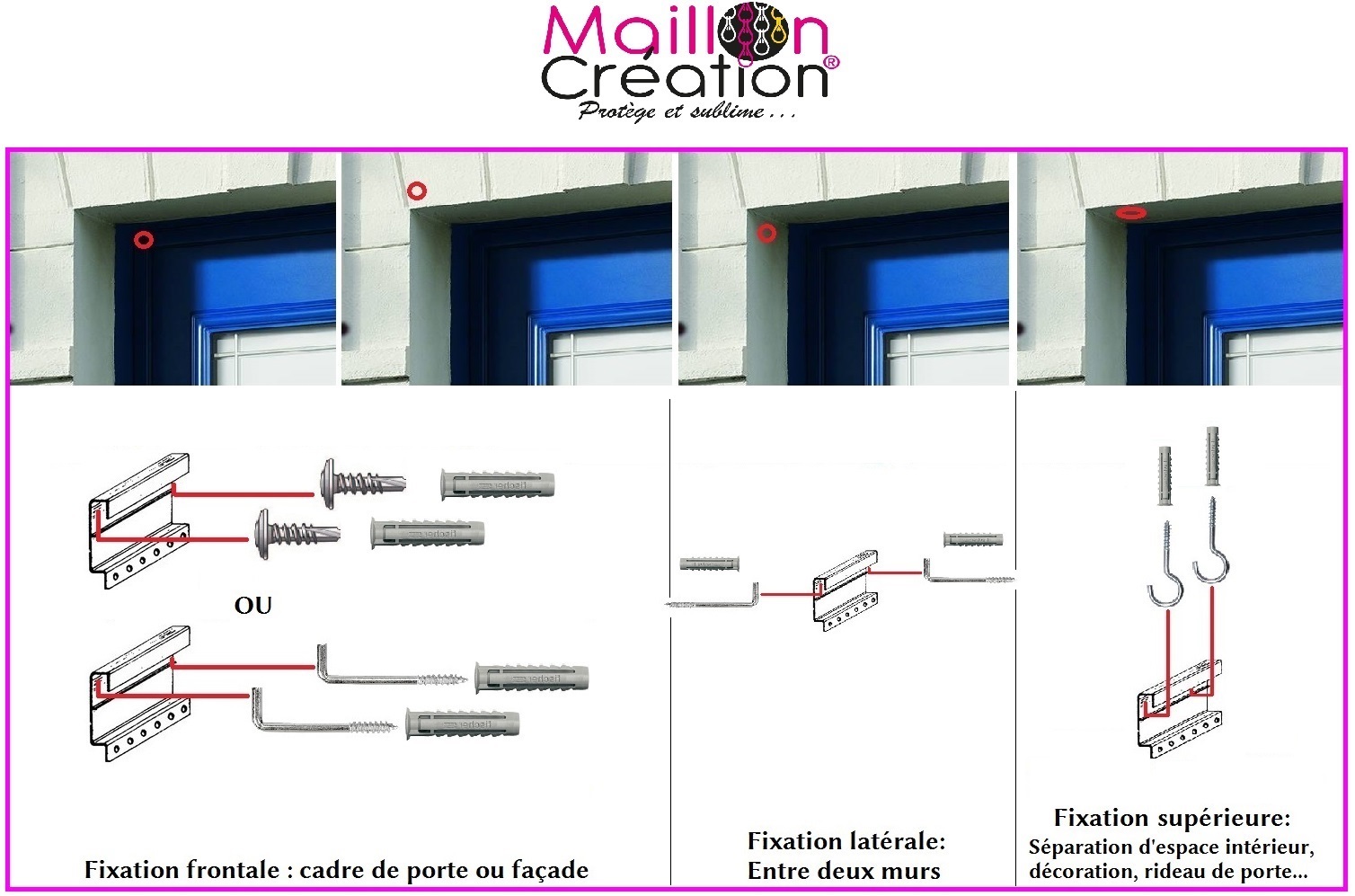 Comment prendre les mesures d'un rideau de porte sur mesure